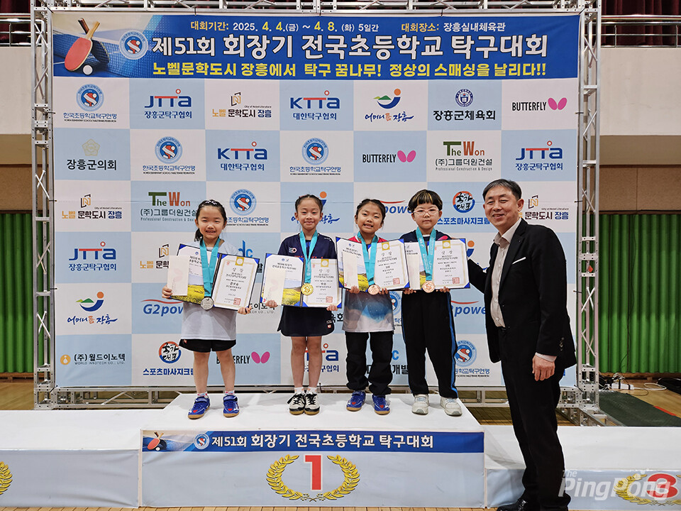 한국초등학교탁구연맹 남궁재원 신임 회장 추대하고 새 출발